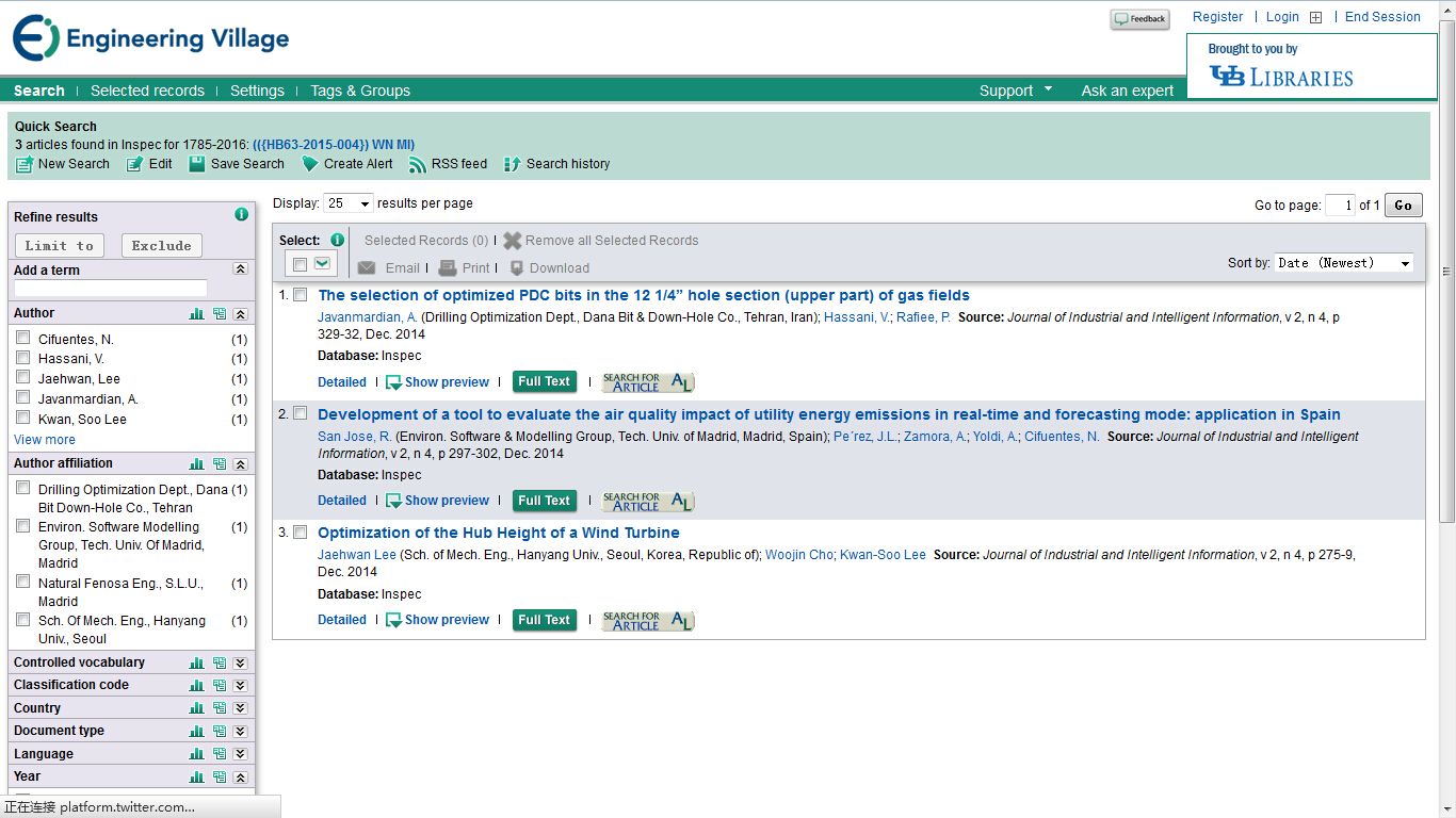 JIII News - Journal of Industrial and Intelligent Information (JIII)